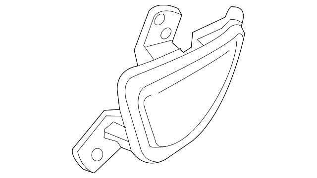 2017-2022 Chevrolet Trax Rear Passenger Side Fascia Signal Lamp ...