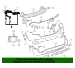 2015-2021 Chevrolet Trax Guide Bracket - Passenger Side (RH) 95430136 ...