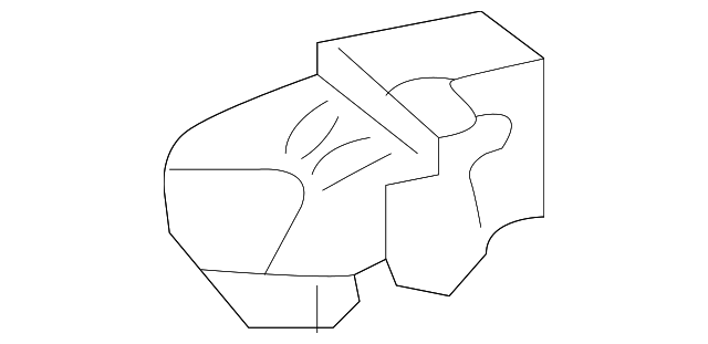 2004-2005 Toyota Echo Headlamp Assembly Mount Bracket 53271-52010 ...