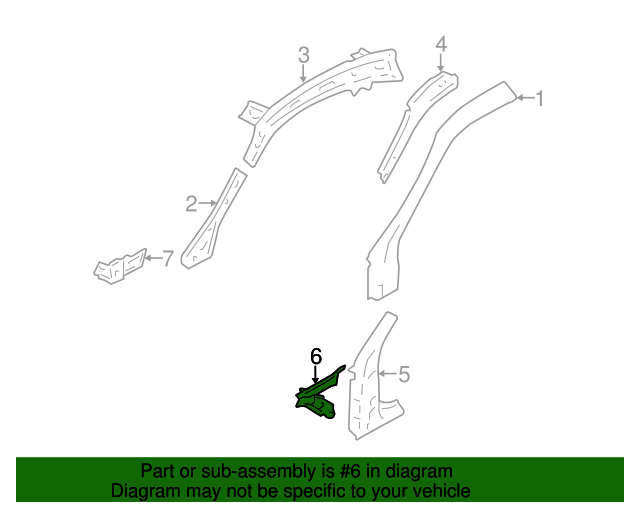 2013-2020 Subaru BRZ Upper Pillar Reinforced 51453CA0109P | Subaru ...