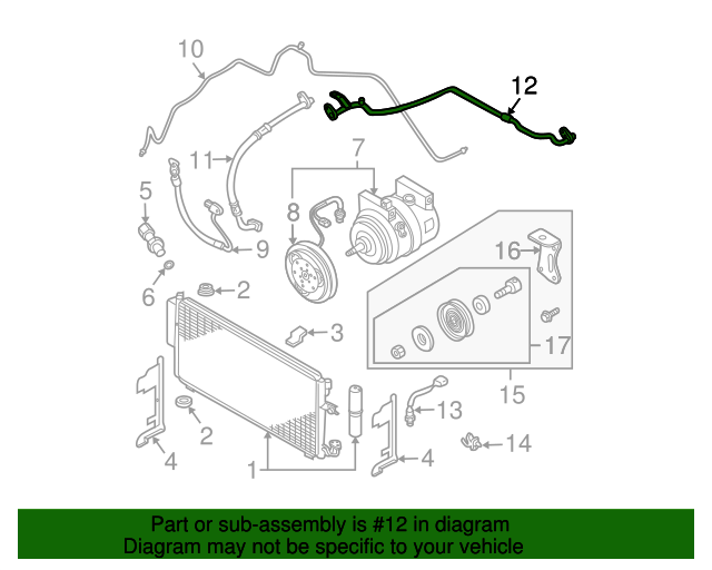 2004-2008 Nissan Maxima 2004-2008 Nissan Maxima 3.5L HVAC AC Air ...
