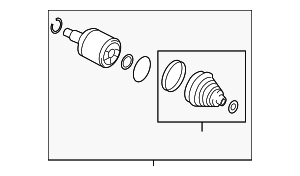 49582-2T750SJ - Cv Joint Kit 2011-2015 Kia Optima | Kia.Parts Store