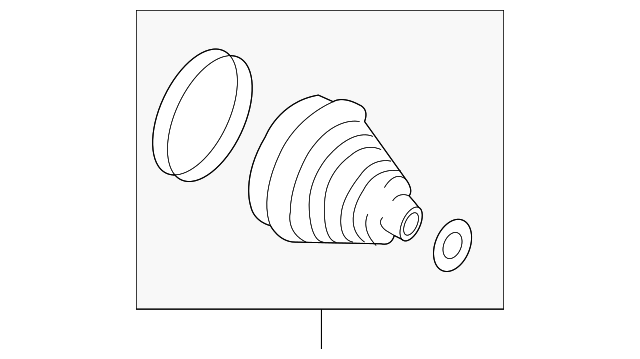 49583-3S000 - Cv Joint Boot Kit 2011-2020 Kia Optima | Kia.Parts Store