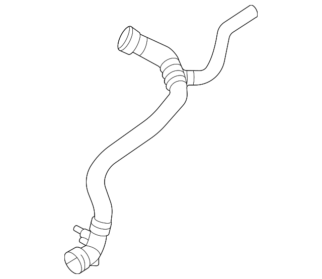 2017-2024 Audi Lower Hose 8W0-122-055-CB | OEM Parts Online