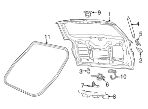 2014-2018 Fiat 500L Lock Actuator 68201894AA | Mopar Parts Canada