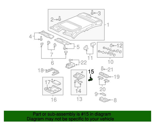 1998-2012 Acura Bulb (T10 4CP) (12V 6.2W) 34401-S84-A01 | OEM Parts Online