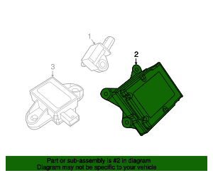 68405948AA - A/C And Heater Control | Mopar Parts Canada