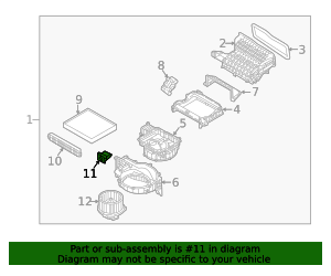Genuine Resistor for 2018-2025 Hyundai | Part# 97179-H8000 | Hyundai ...