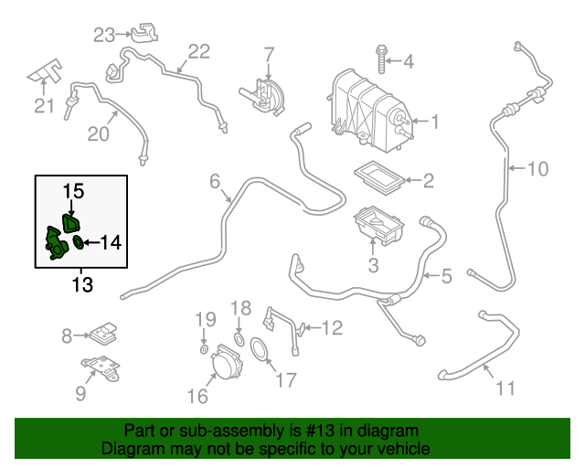 Genuine Porsche Engine Crankcase Vent Valve for 2009-2019 Porsche | OEM ...