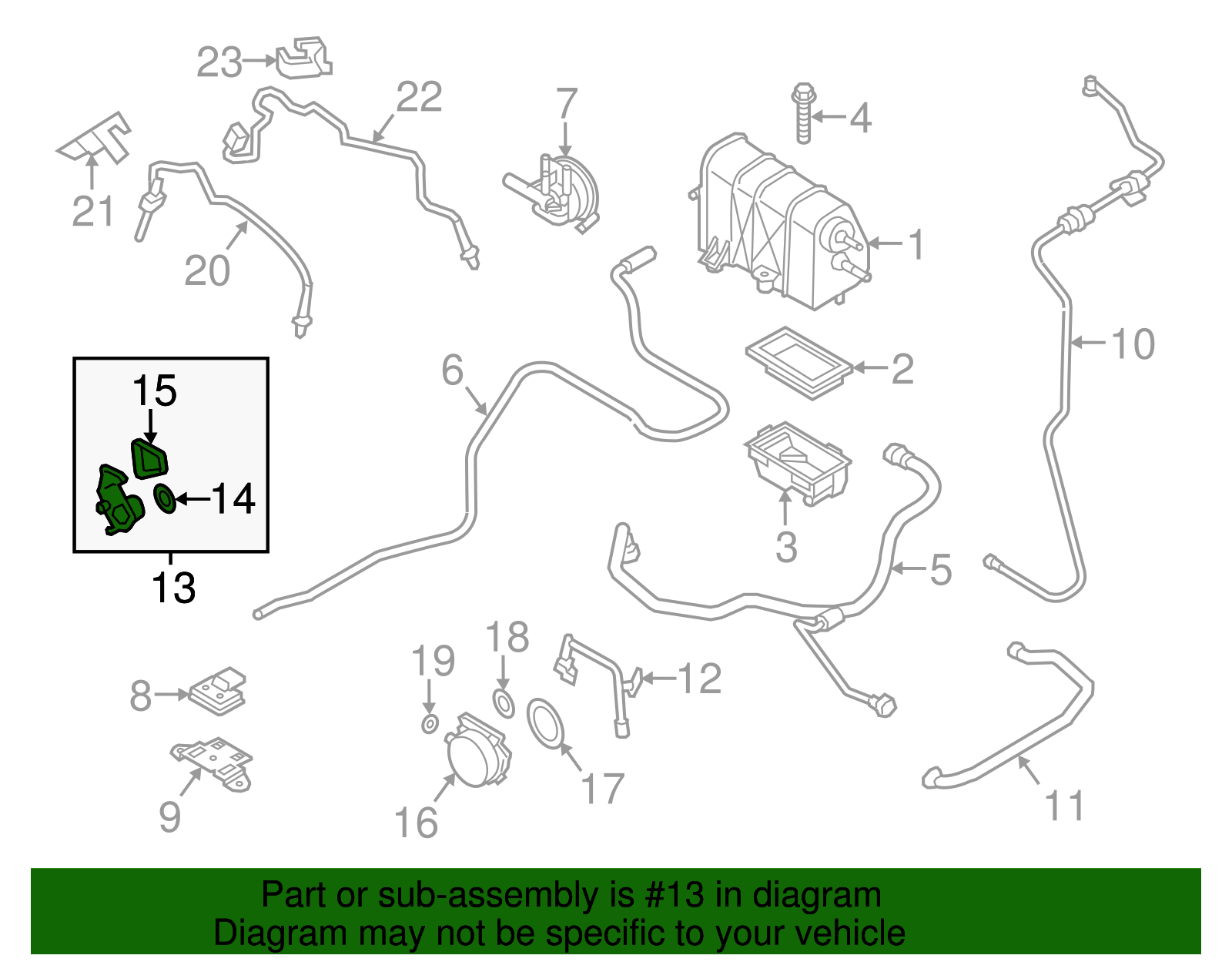 2009-2019 Porsche Engine Crankcase Vent Valve 9A1-105-039-00 | Sunset ...