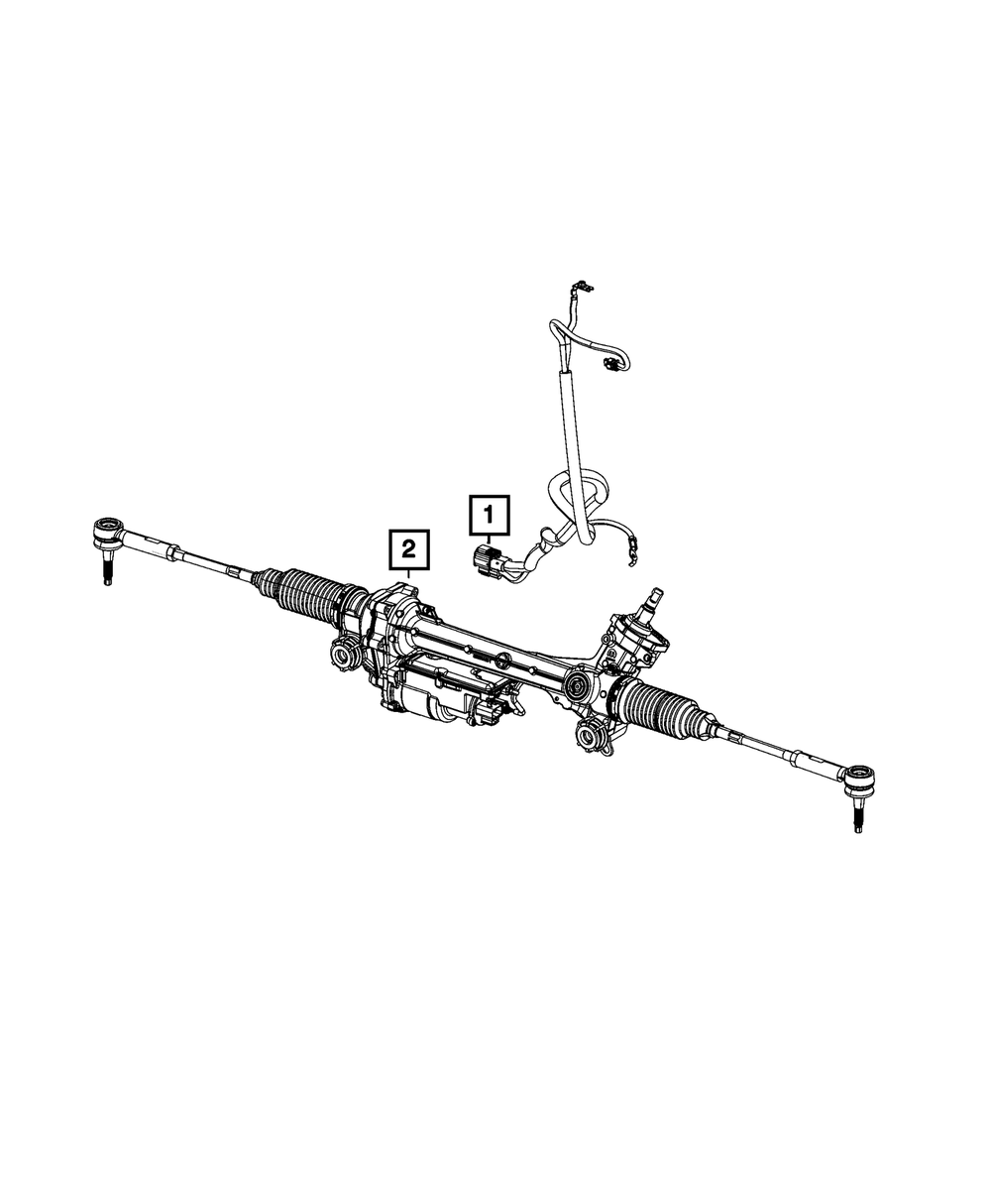 2019-2024 Ram 1500 Electric Power Steering Wiring 68294484AD | My Mopar ...