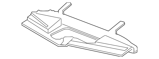 2008-2014 Cadillac CTS Front Bumper Fascia Support 22845695 GM ...