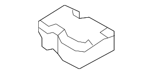 2011-2012 Nissan LEAF Cover 24345-JK05A | My Nissan Part