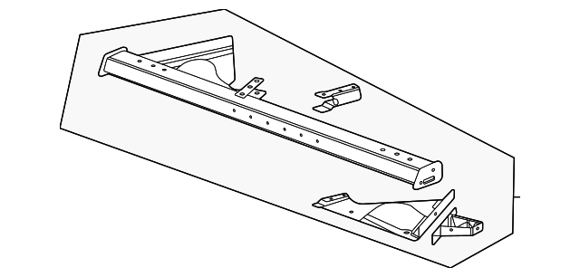 2020-2022 Chevrolet Corvette Body Lock Pillar Reinforcement 84748118 ...