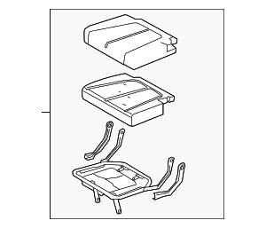 Hyundai - 89A20-S8530-UDE - Cushion Assembly - 2020-2022 Hyundai ...