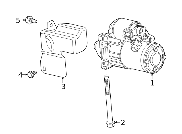Starter 12740951 | Chevrolet Parts Canada