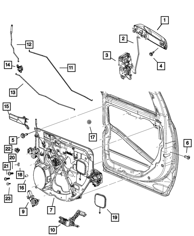 2009-2024 Mopar Carrier Plate Panel, Left 68045133AD | Mopar eStore