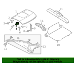2017-2023 Porsche Panamera Base 971-868-253-1E0 | Sunset Porsche Parts