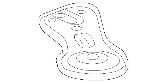 2017-2025 GM Front Bracket 84346089 GM | GMPartsDirect.com