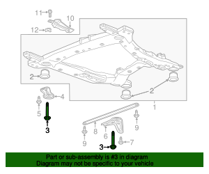 2017-2024 GM Multi-Purpose Bolt 11547841 GM | GMPartsDirect.com