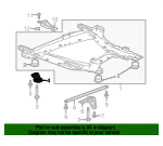 2017-2024 GM Front Bracket 84346088 GM | GMPartsDirect.com
