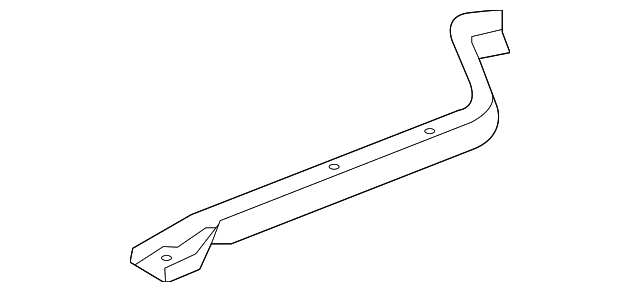 Genuine Radiator Support Splash Shield Bracket for 2011-2015 Hyundai ...