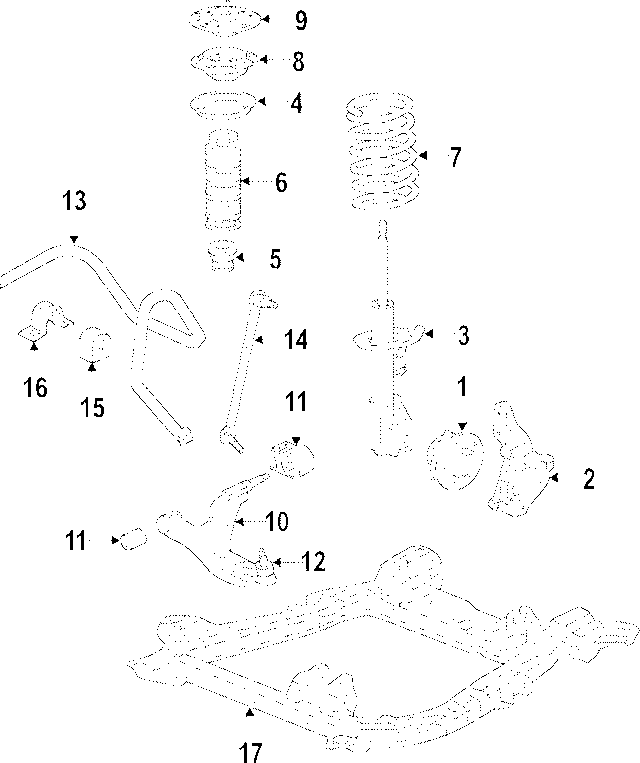 2010-2016 Cadillac SRX Knuckle 23118360 | GMPartsDirect.com