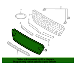 2018-2020 Subaru Crosstrek Grille Surround 91123FL170 | Subaru Parts Store