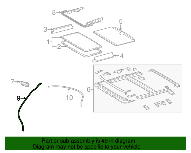 2006-2014 Lexus Drain Hose 63220-30080 | OEM Parts Online