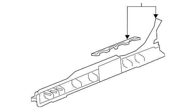 2017-2022 Chevrolet Bolt EV Passenger Side Rocker Outer Panel ...