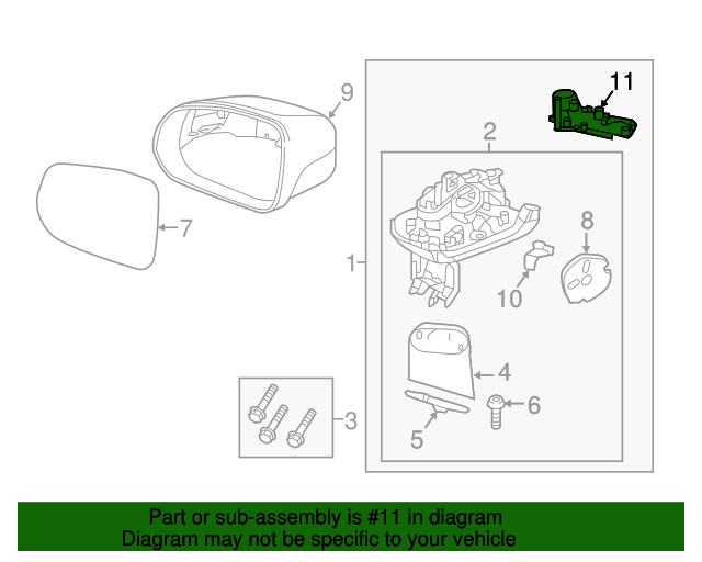 2016-2020 Volvo Signal Lamp 31385686 | TascaParts.com