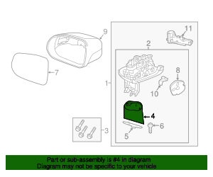 31402689 - Door Mirror Cover 2016-2023 Volvo XC90 | AutoNationParts.com