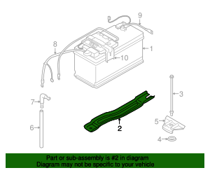 61217581791 - 2008-2013 BMW Protector (61-21-7-581-791) | BMW of South ...