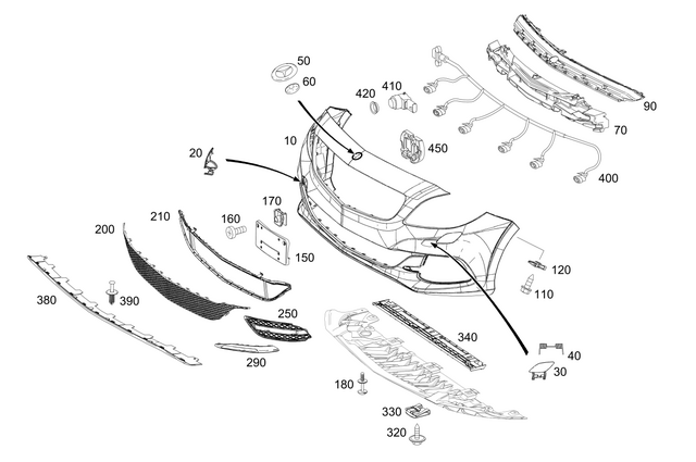 242-885-01-36 - Bracing 2014-2017 Mercedes-Benz | Mercedes-Benz USA Parts