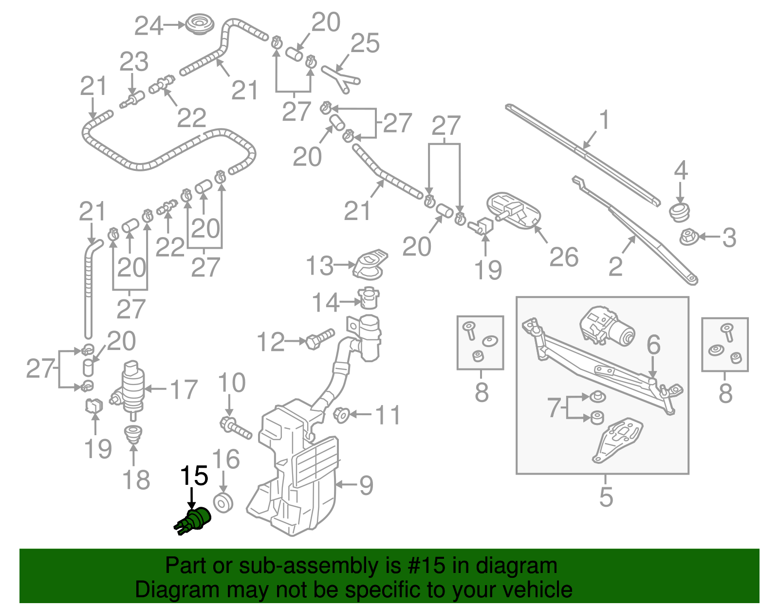 1998-2025 Volkswagen Washer Fluid Level Sensor 7M0-919-376 | VW Direct ...