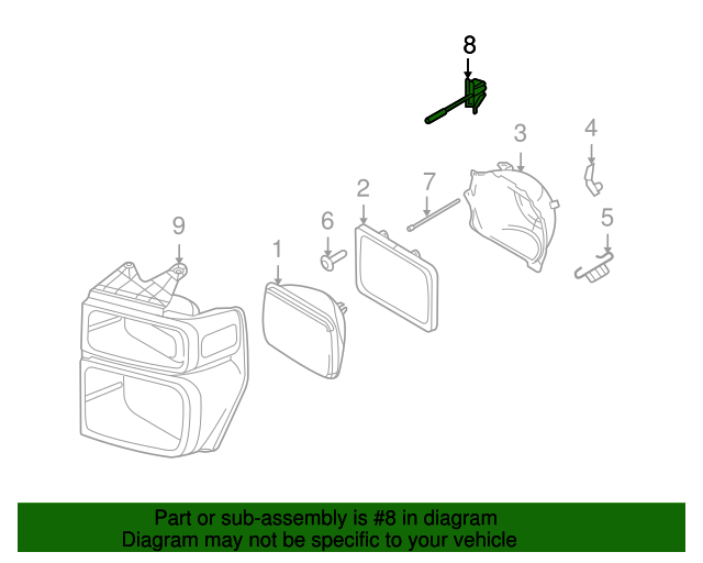 Ford Dealership 2008-2023 Ford Adjust Screw 8C2Z-13032-B | Ford Parts ...