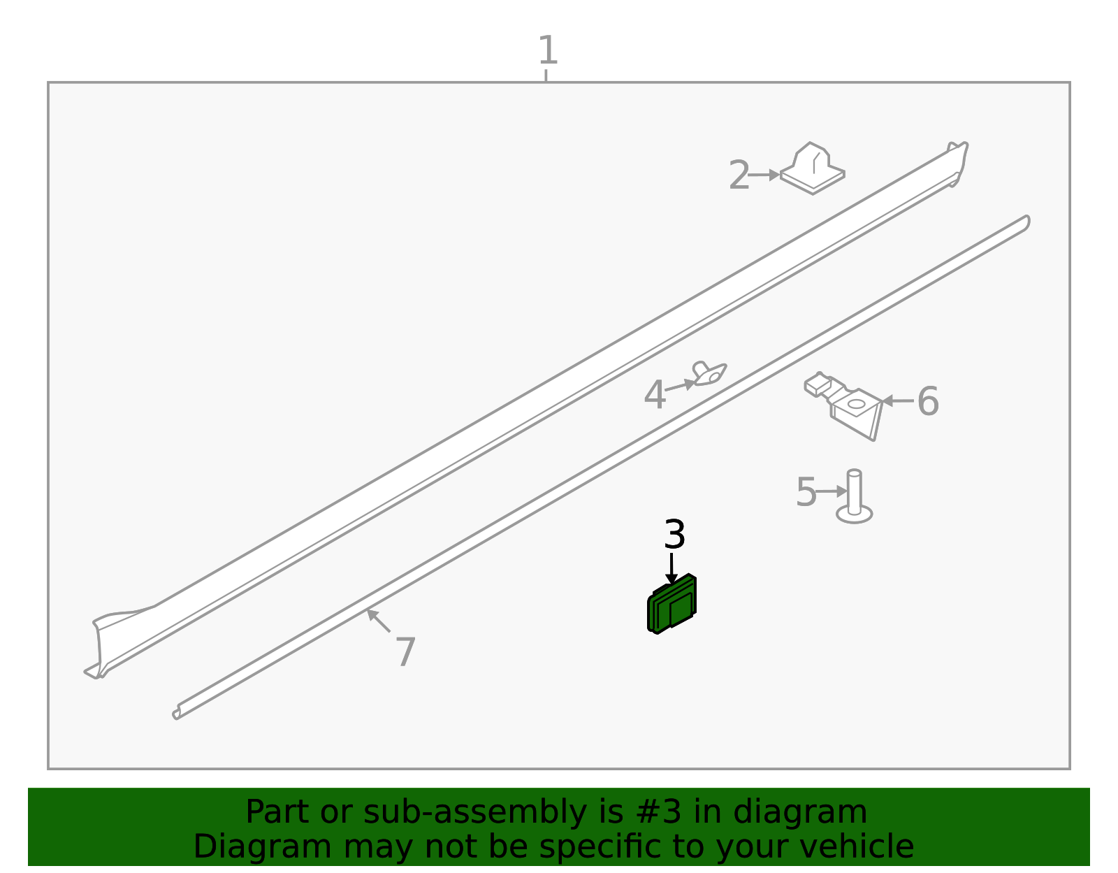 87756-C5000 - Body Side Molding Clip 2016-2025 Kia Sorento | Kia.Parts ...