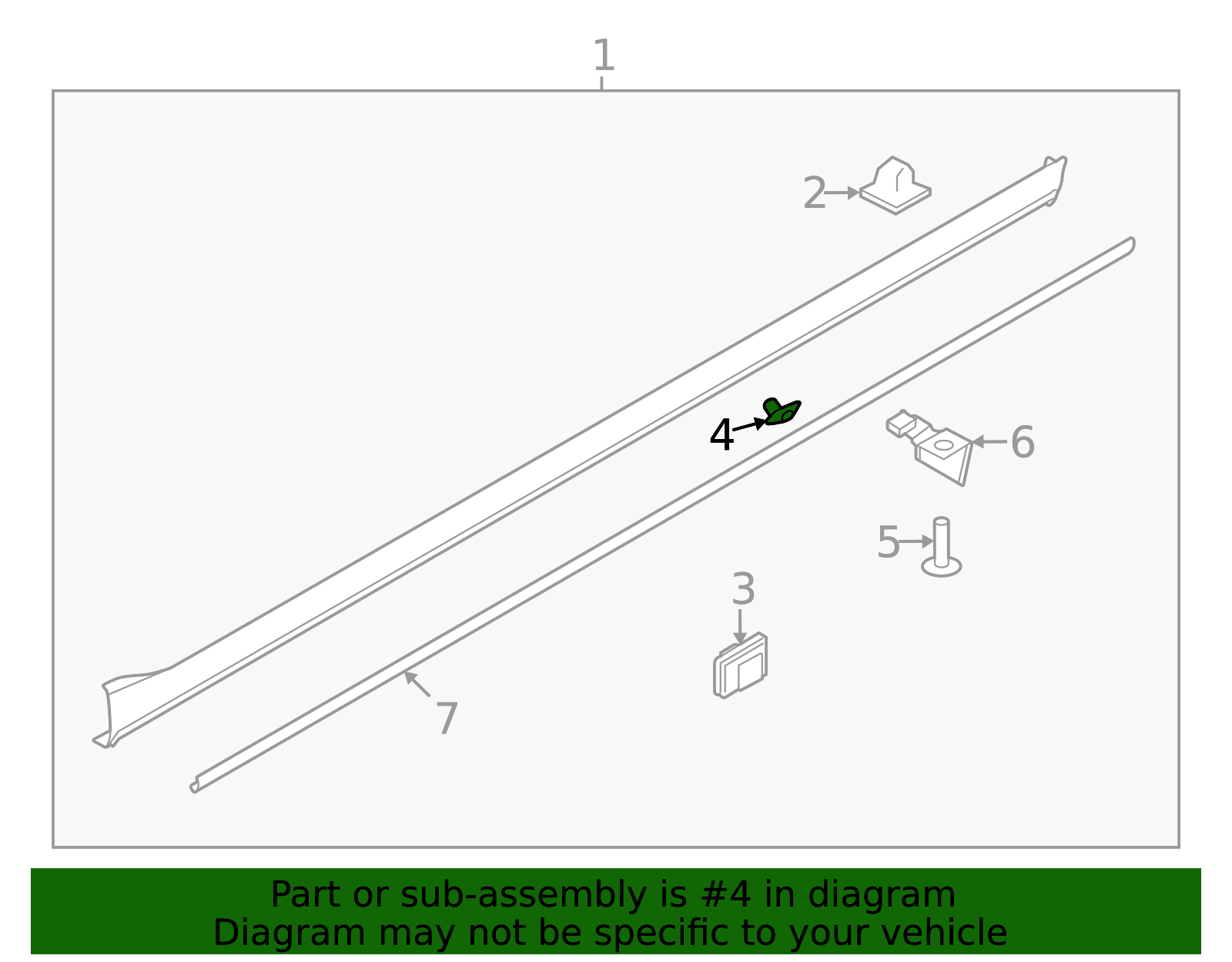 2016-2025 Kia OEM NEW 2017-20 Sorento Kia Clip-Side Garnish Mounting ...