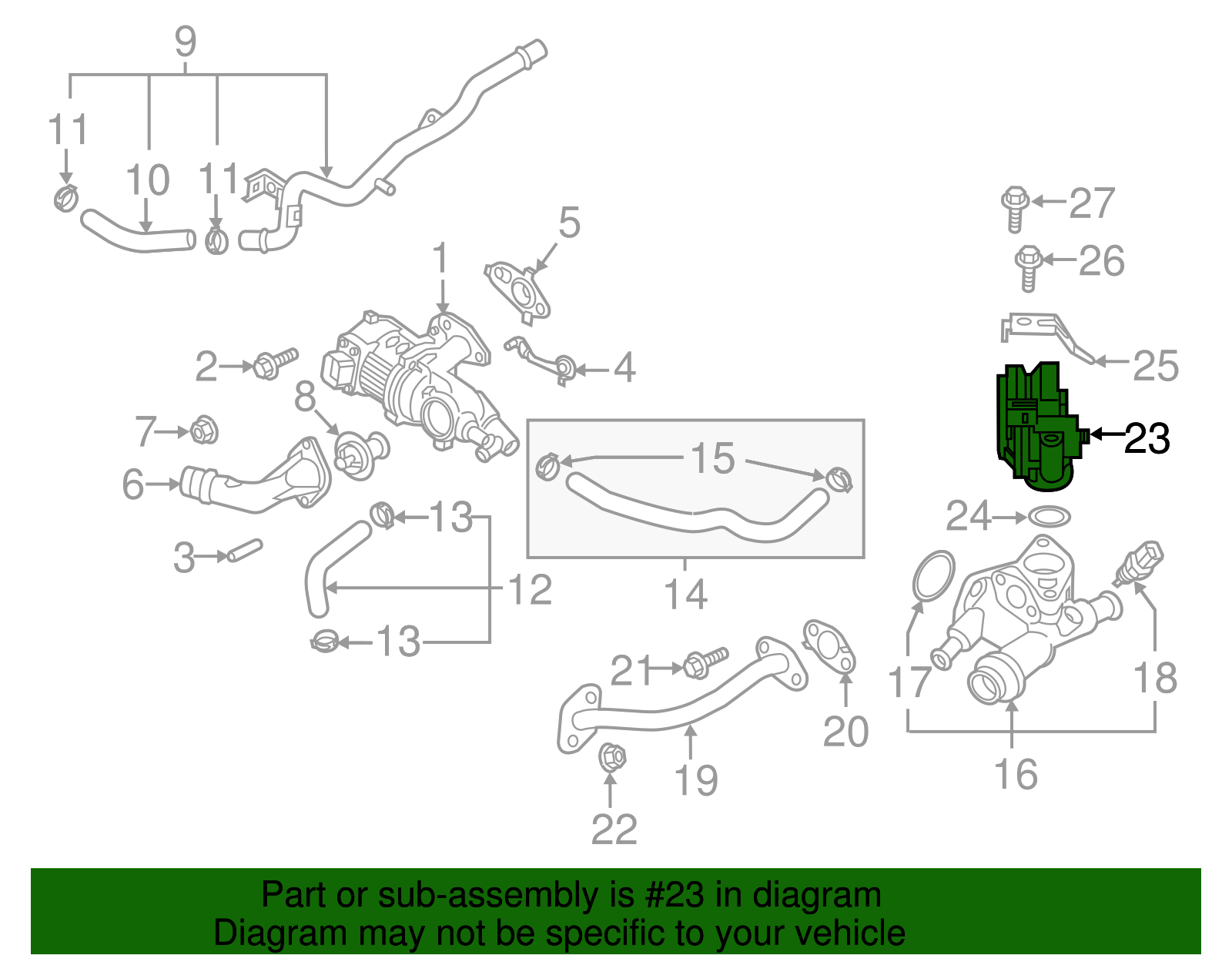 2017-2020 Kia Optima Egr Valve 28400-2E610 | OEM Parts Online