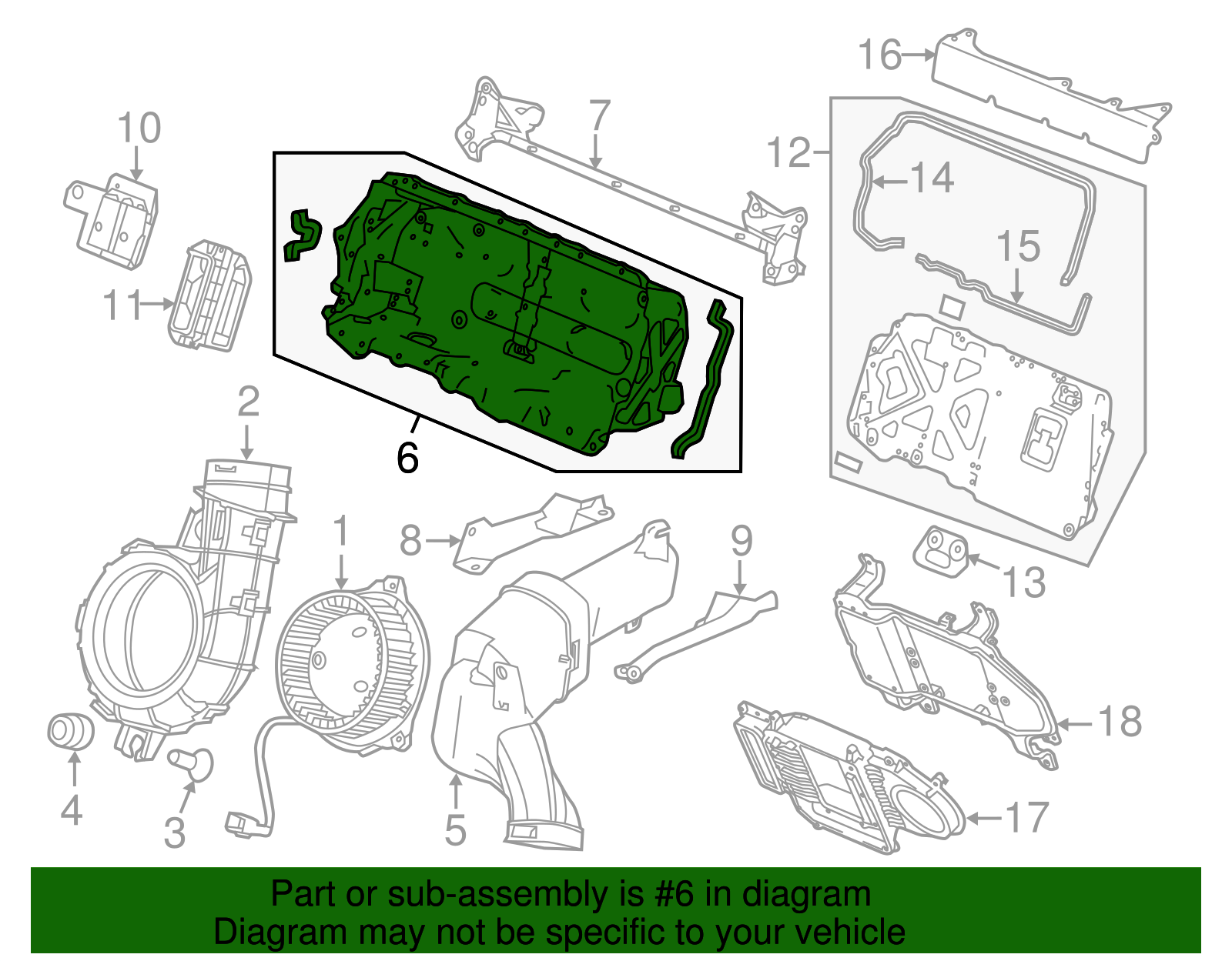 1B810-RW0-A02 - 2013-2015 Honda Civic - Case Ipu | Genuine Honda Parts