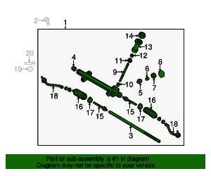 2012-2014 Hyundai Gear Assembly 56500-3Q400 | OEM Parts Online