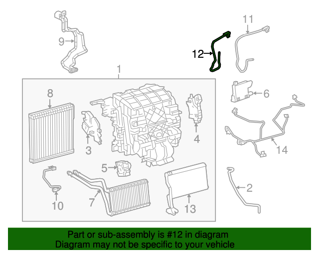 88620-47040 - Temp Sensor - 2017-2022 Toyota Prius Prime | OEM Genuine ...