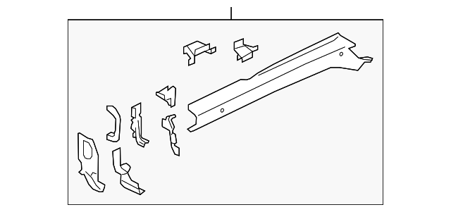 2014-2016 Subaru Inner Rail - Driver's Side (LH) 51629FJ0309P ...