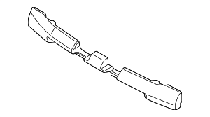 2020-2022 Genesis G90 Absorber Rear Bumper Energy 86620-D2500 | QuirkParts