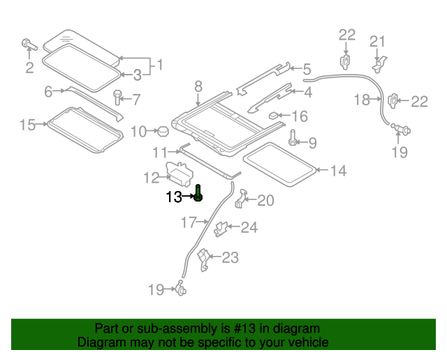 2009-2013 Mazda 6 Motor Bolt L209-69-9W7 | Mazda Parts Advantage