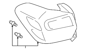 2014-2016 Subaru Combo Lamp 84912FJ331 | Subaru Parts Store