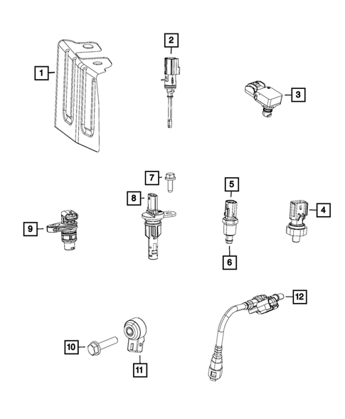 Sensors for 2014 Ram 1500 | Mopar eStore