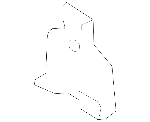 2014-2020 Nissan Rogue Lower Quarter Trim Front Bracket 84963-4CL0A ...