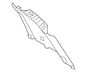 2014-2020 Nissan Rogue Upper Quarter Trim 84941-7FA0A | Nissan Parts Plus