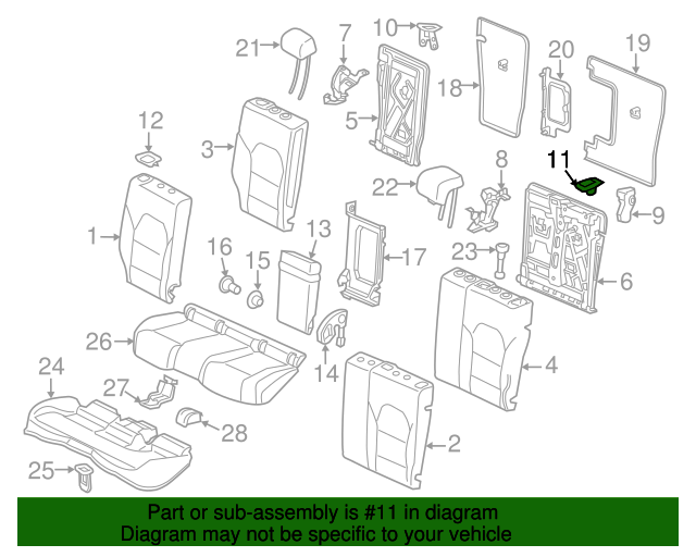 246-923-02-00-9051 - Lock Bracket 2015-2017 Mercedes-Benz | Mercedes ...